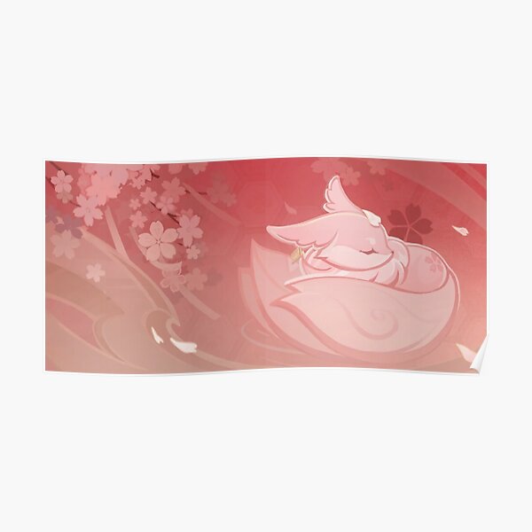 "Yae Miko Friendship NameCard" Poster for Sale by DailyDose92 | Redbubble