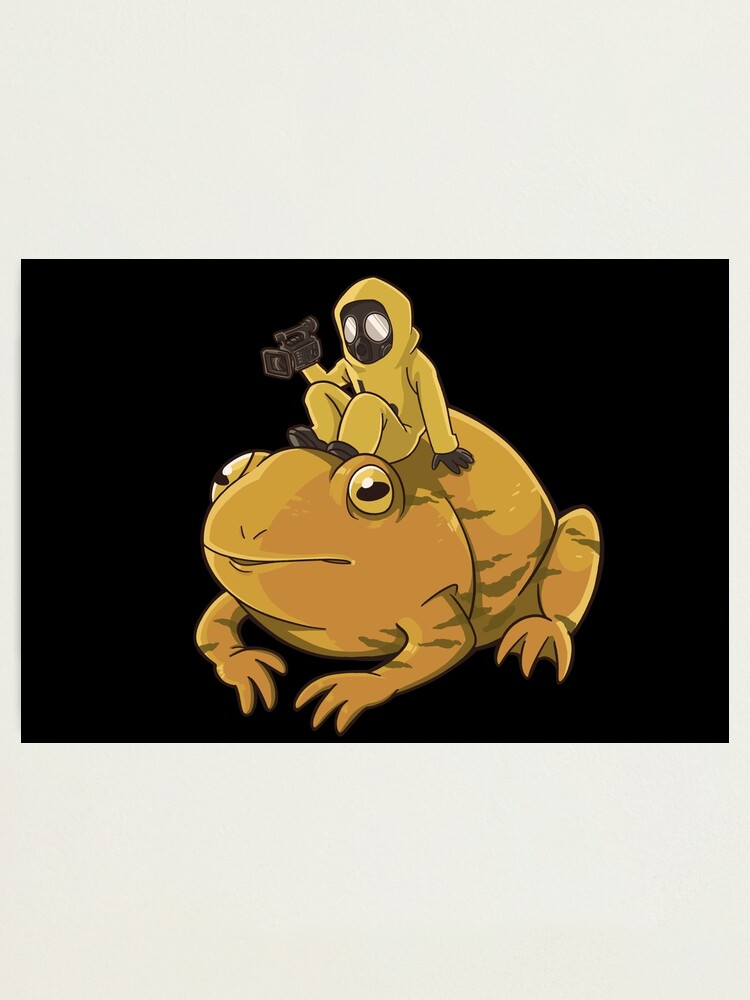 "Hazmat Andy On The Frog" Photographic Print for Sale by Yamendo ...