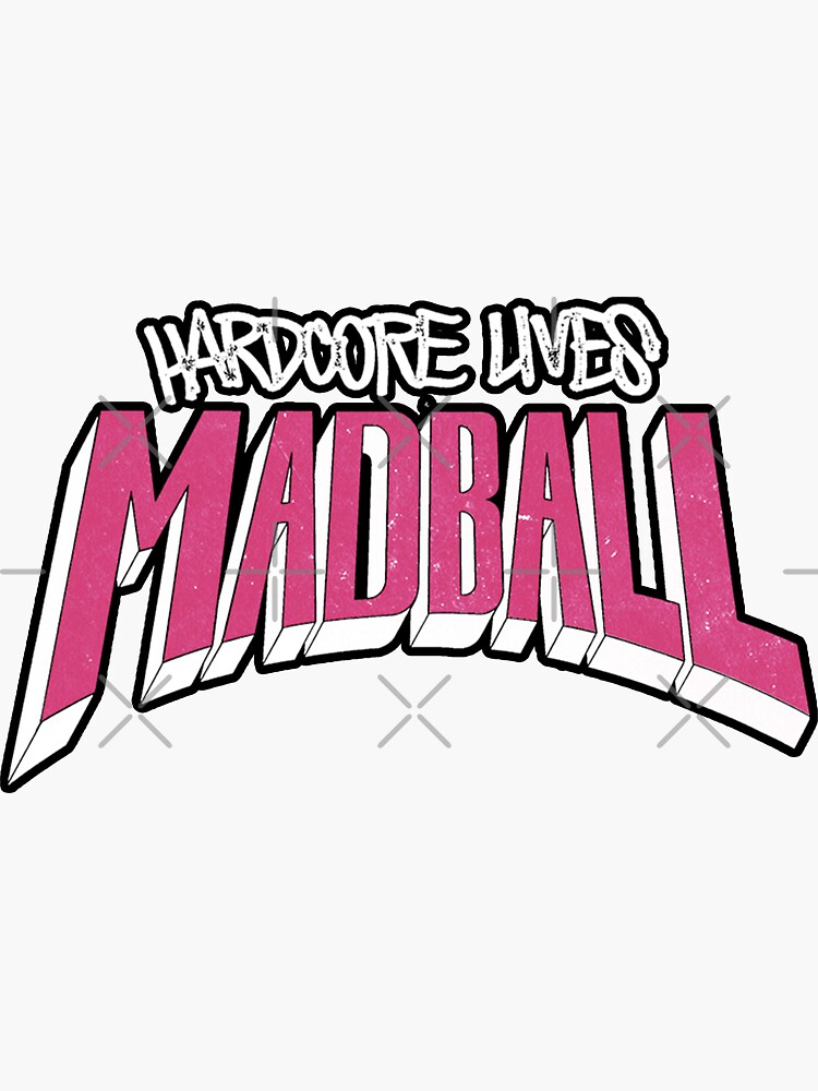 "Madball" Sticker by malimo5501 | Redbubble