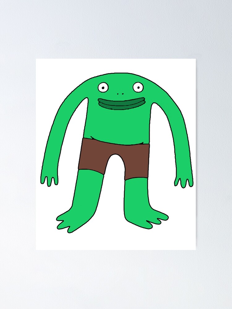 "Smiling Friends - Mr. Frog " Poster for Sale by LoganLord | Redbubble