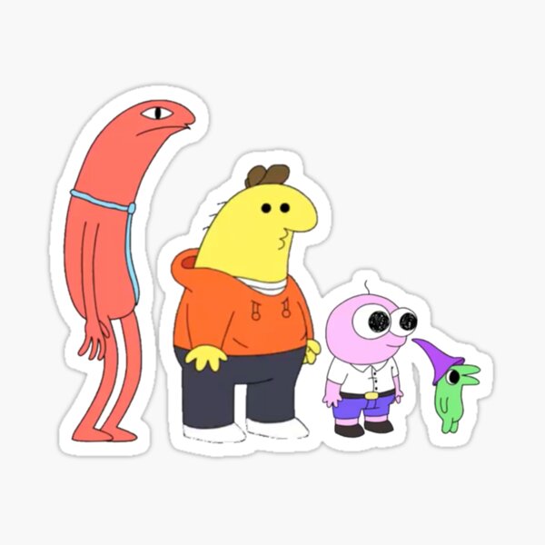 "Smiling friends smiling friends gift for your friends " Sticker for ...