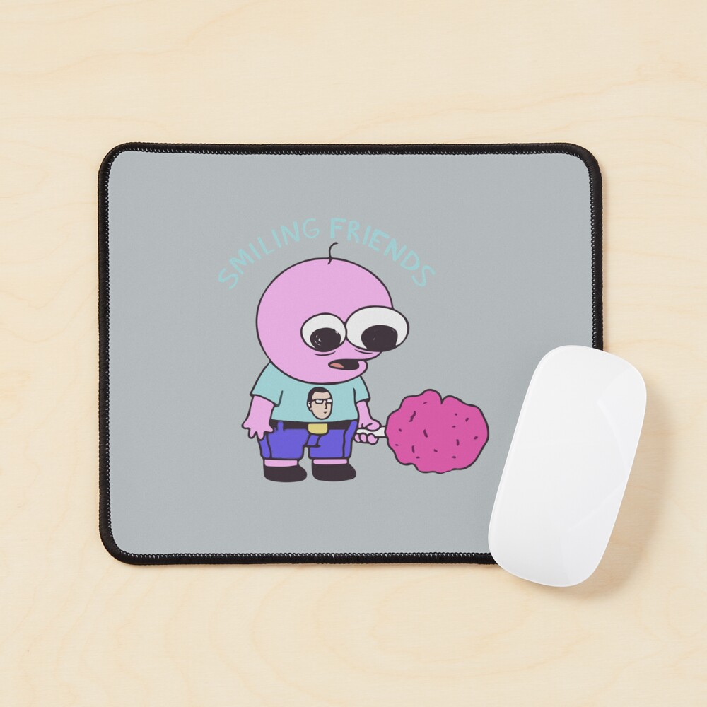 "Smiling Friends - smiling friends cat - smiling friends gleb " Sticker ...