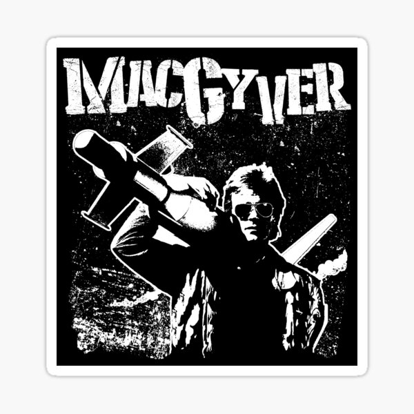 "Richard Dean Anderson" Sticker by cwbs | Redbubble