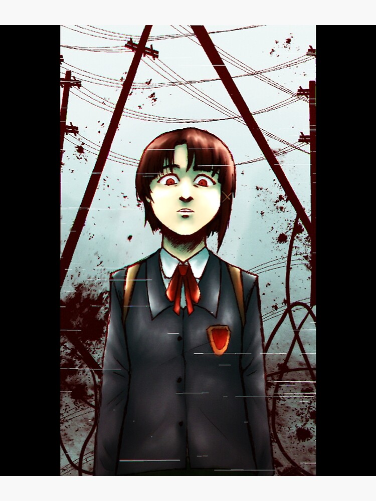 "Lain " Poster for Sale by OhioOutfitt | Redbubble
