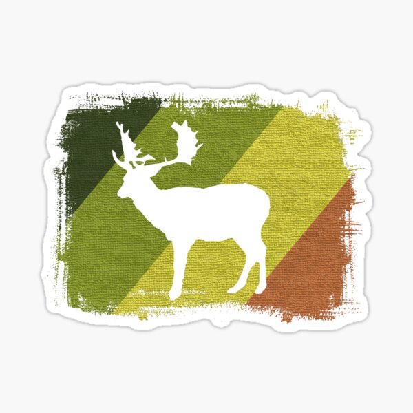 "Oh Deer" Sticker by Project-Root | Redbubble