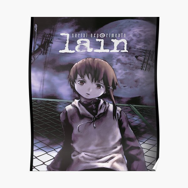 "Serial Experiments Lain " Poster for Sale by OhioOutfitt | Redbubble