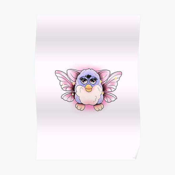 "Fairy furby " Poster for Sale by moss-fawn | Redbubble