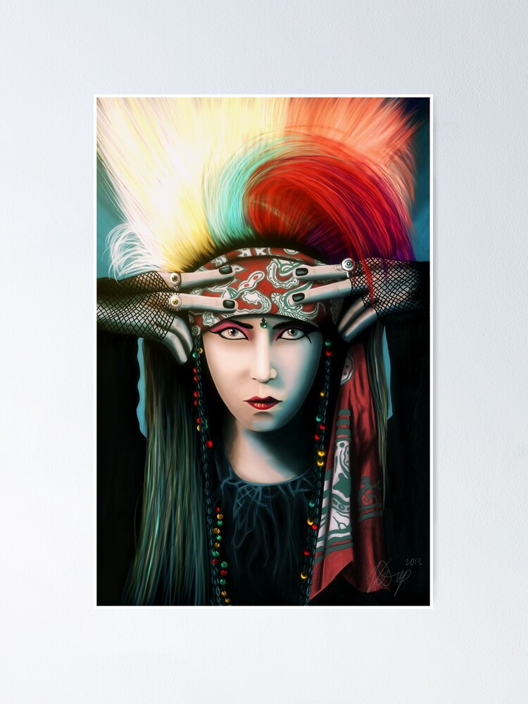 "Visual Shock" Poster for Sale by vd-art | Redbubble