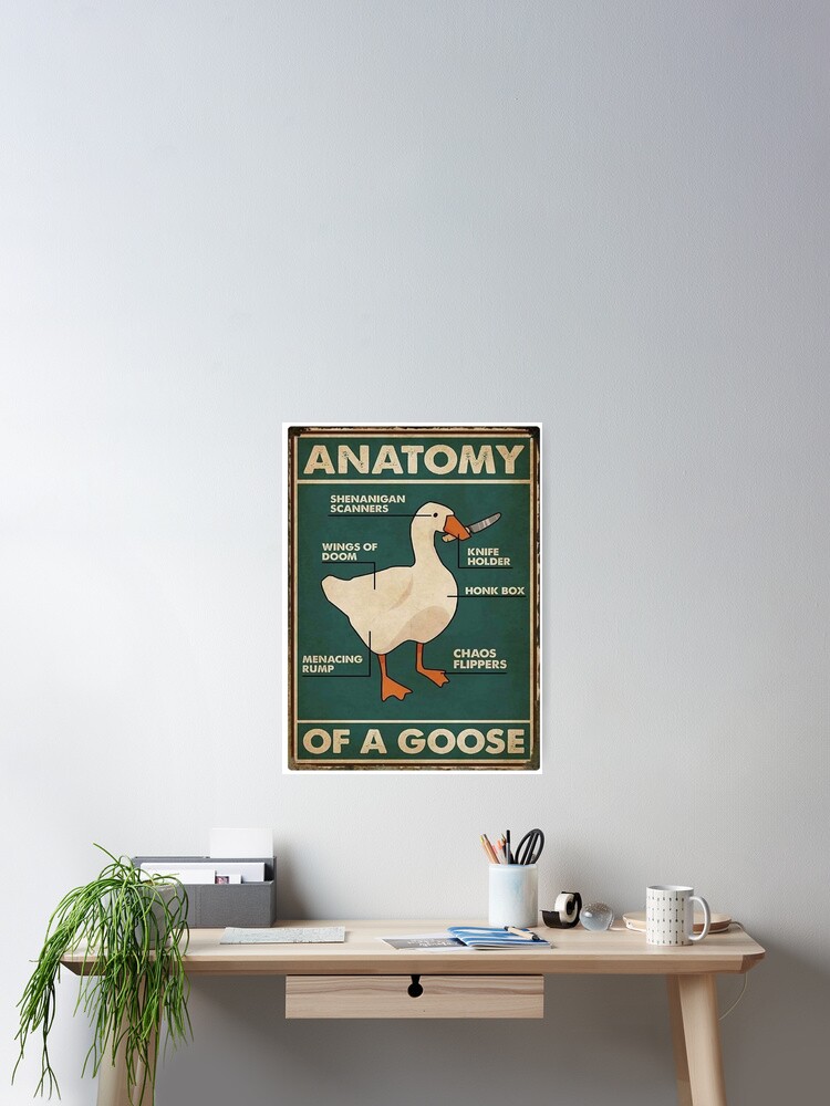 "Anatomy Of A Murderer Goose Meme Art" Poster for Sale by nikopashko ...
