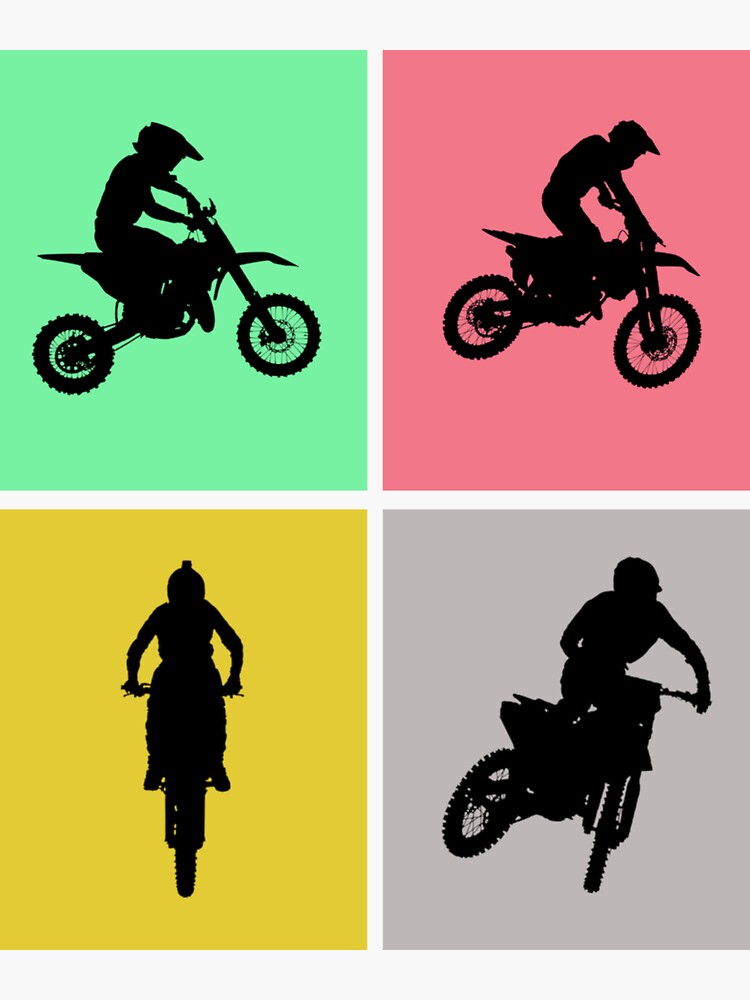 "Bike Rider Stunt" Sticker by CKM-style | Redbubble