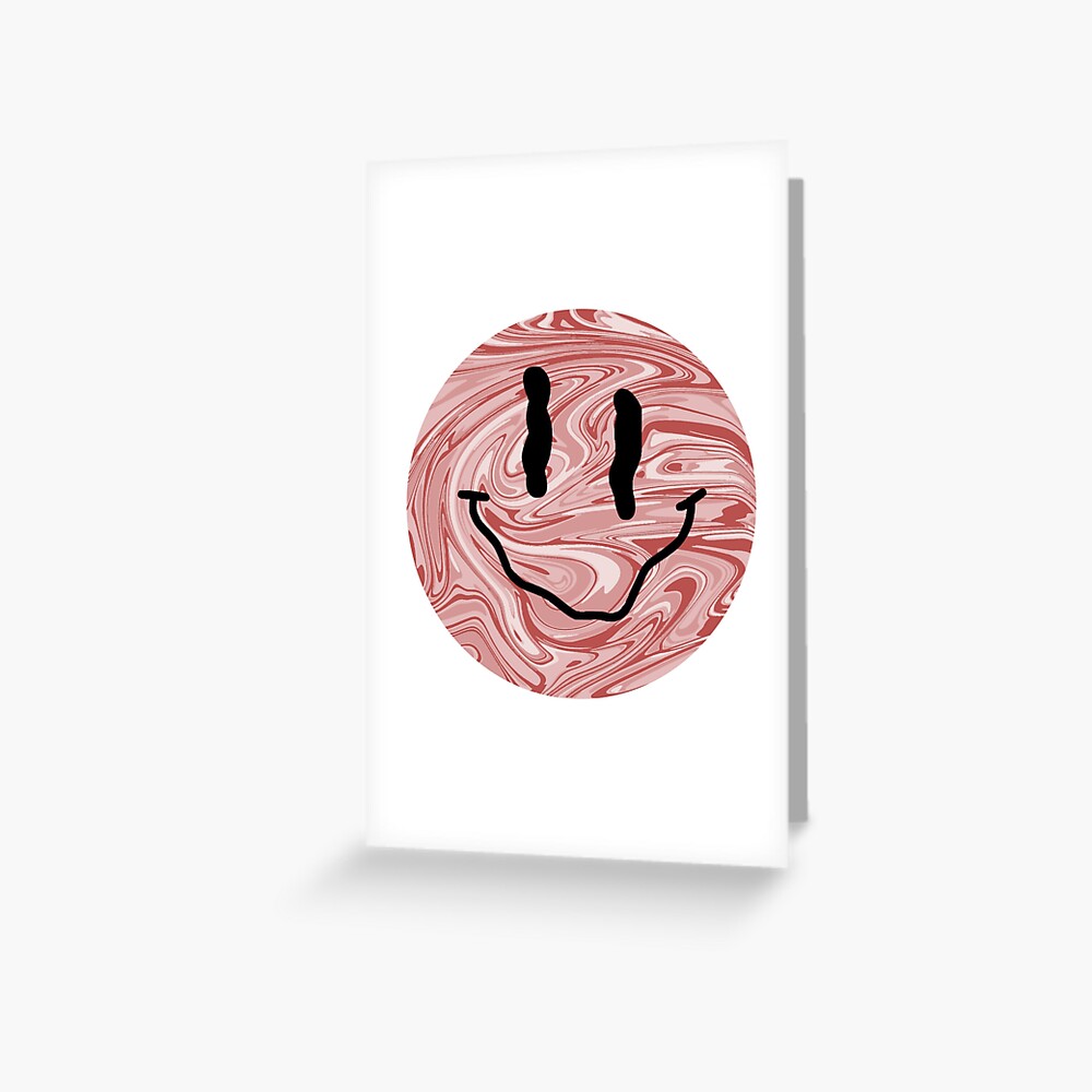 "Marble Smiley Face" Greeting Card by HudsonMcKenna | Redbubble