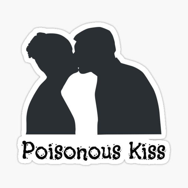 "Poisonous Kiss design" Sticker for Sale by farshad01 | Redbubble