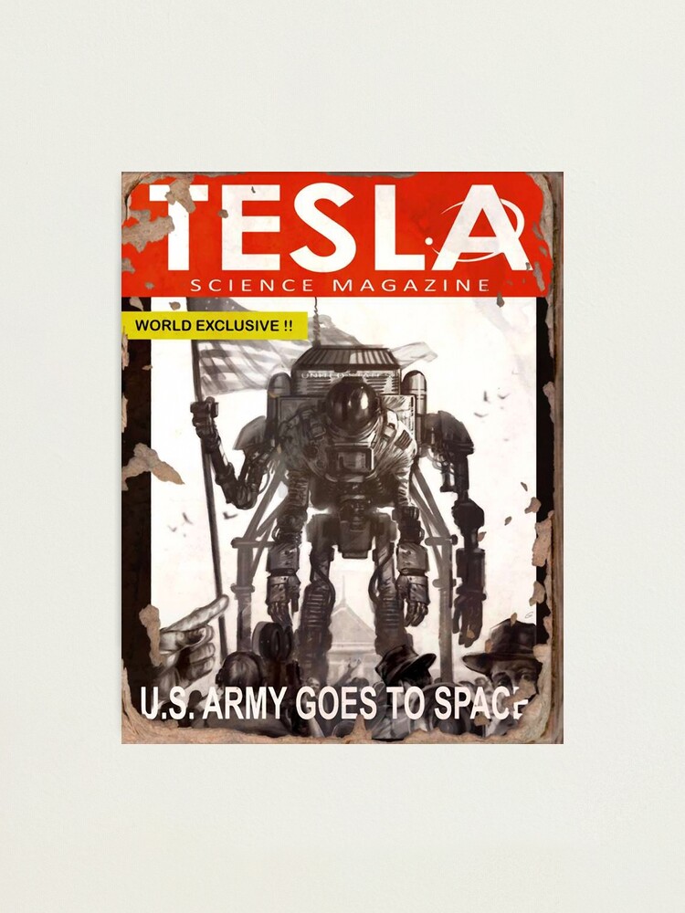 "Tesla Science Magazine : US army goes to space - Fallout 4 ...