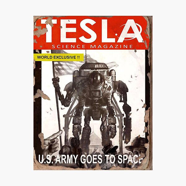 "Tesla Science Magazine : US army goes to space - Fallout 4 ...