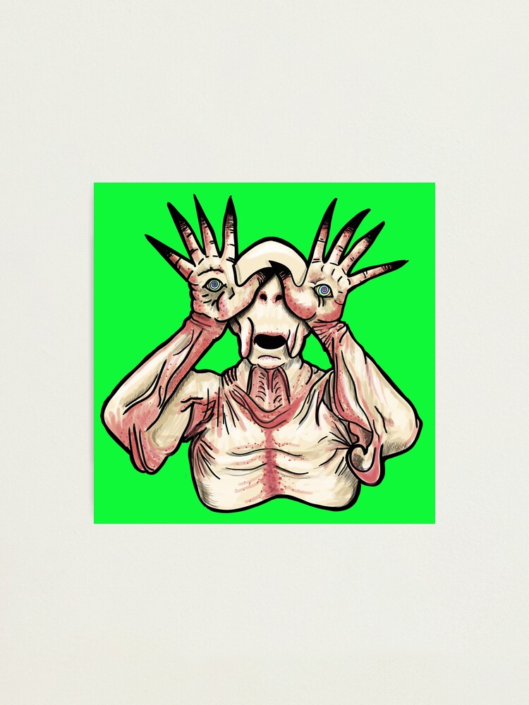 "Pale Man - Hypno Eyes - Pan's Labyrinth - Bold Monster Design ...