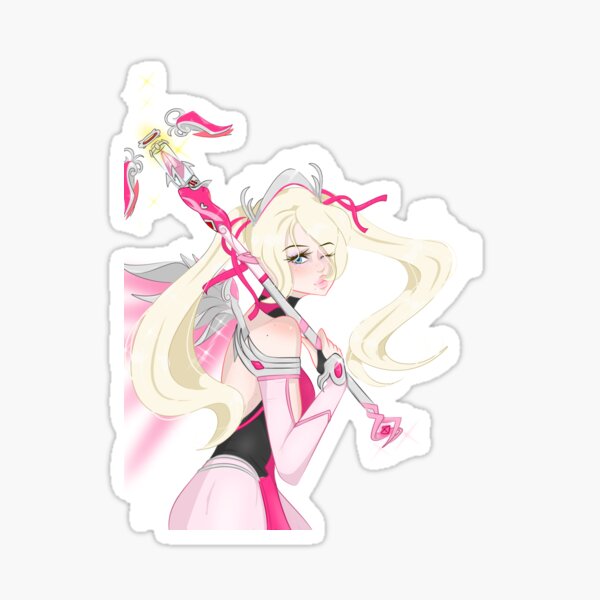"mercy " Sticker by kassandora | Redbubble