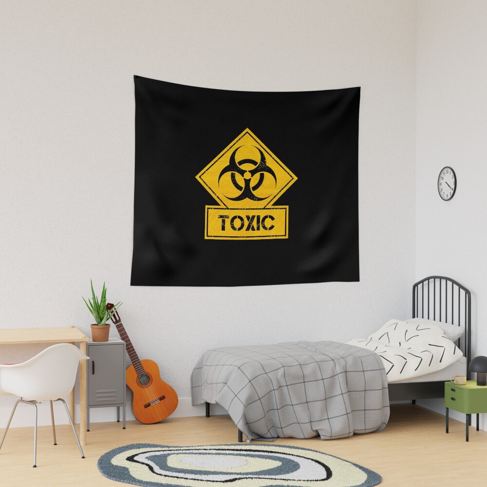 "Toxic" Poster for Sale by CAUTION SHOP | Redbubble