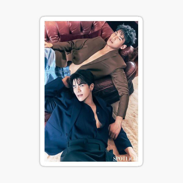 "KinnPorsche - Mile Apo" Sticker for Sale by SARAWAT | Redbubble