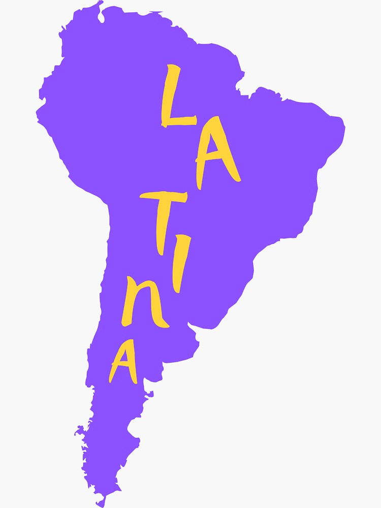 "Latin Sticker" Sticker by designedbymanu | Redbubble
