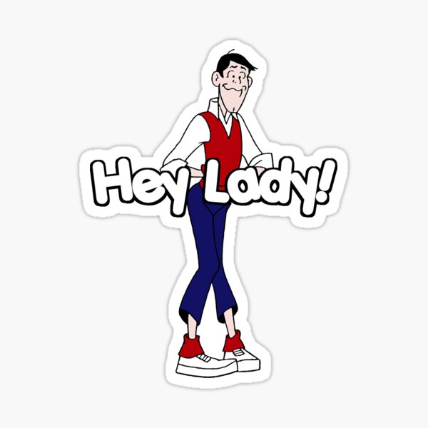 "Jerry Lewis Hey Lady Color" Sticker for Sale by Franciscounique ...