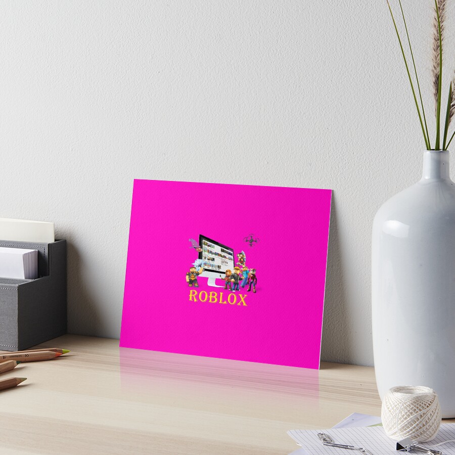 "Roblox Team Sticker" Art Board Print by MorikiCreations | Redbubble