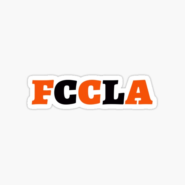 "fccla" Sticker by designeyy | Redbubble