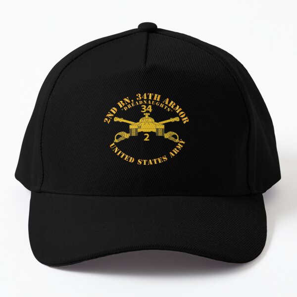 "Army - 2nd Bn 34th Armor - Dreadnaughts - Armor Branch" Cap for Sale ...