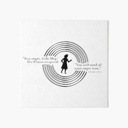 ""Stay angry, little Meg"" Art Board Print by lucyaane | Redbubble