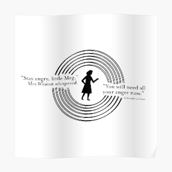 ""Stay angry, little Meg"" Poster by lucyaane | Redbubble