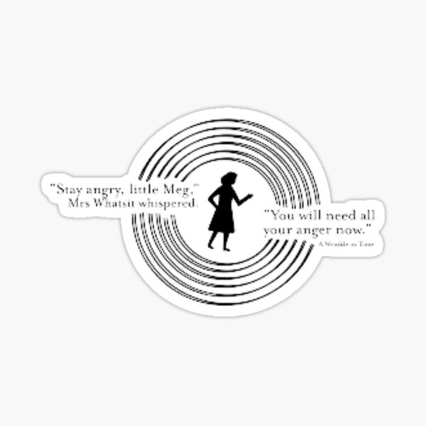 ""Stay angry, little Meg"" Sticker by lucyaane | Redbubble