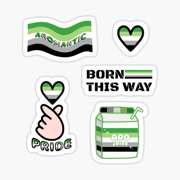 "ARO Sticker pack" Sticker by Laubelcreate | Redbubble