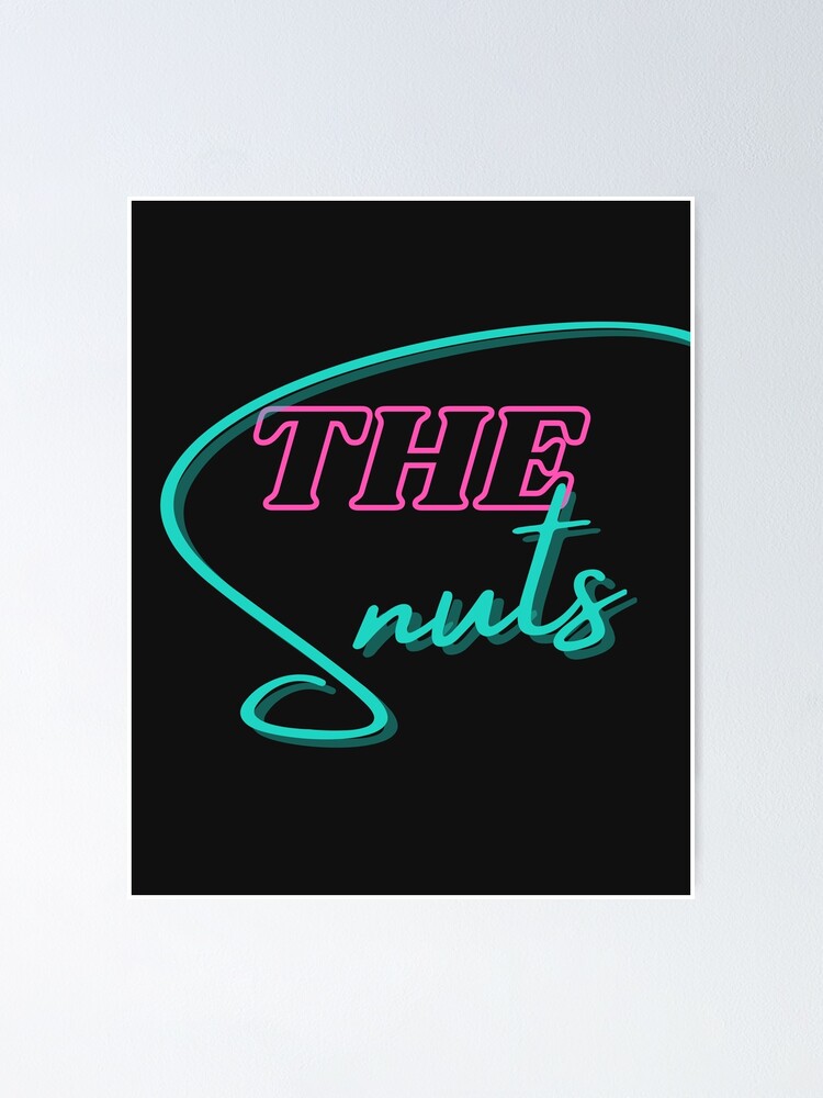 "The Snuts" Poster for Sale by SkArtGallery | Redbubble