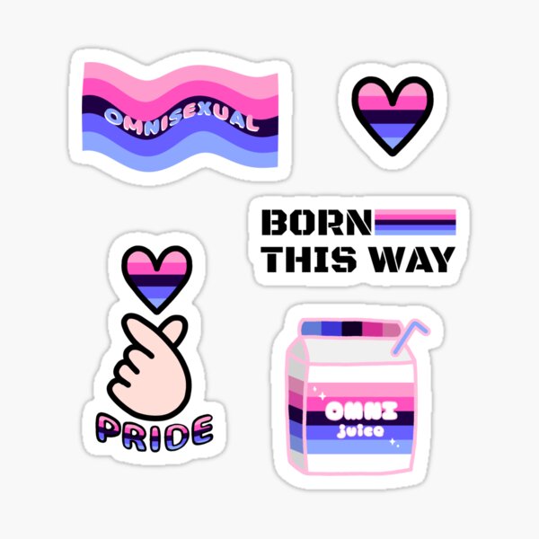 "OMNI Sticker pack" Sticker by Laubelcreate | Redbubble