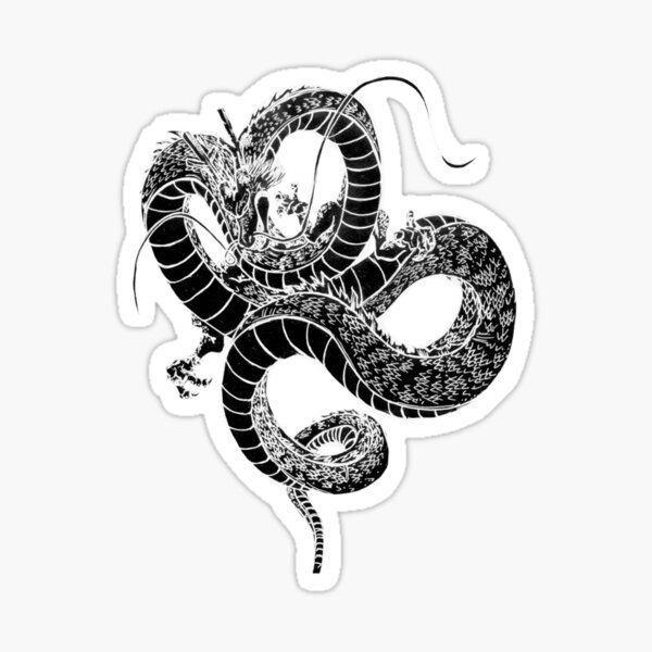 "Dragon Ball - Shenron" Sticker by MallorPowlgh | Redbubble