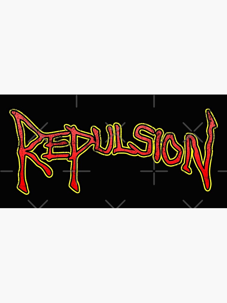"Repulsion Band Logo" Poster for Sale by SihnoXOnhis | Redbubble
