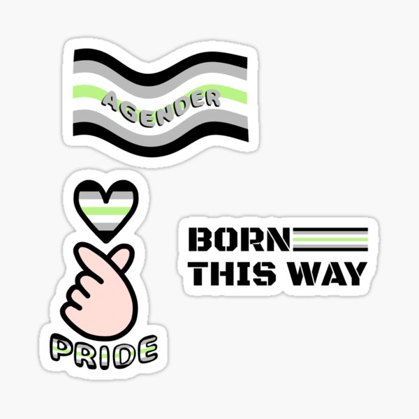 "GENDER Sticker pack" Sticker by Laubelcreate | Redbubble