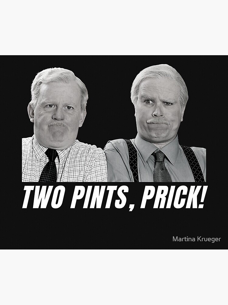 Pegatina «Two Pints Prick Jack y Victor Banter - Blanco» de ...