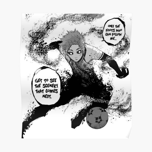 "Blue lock - sae " Poster for Sale by Rshopanime | Redbubble