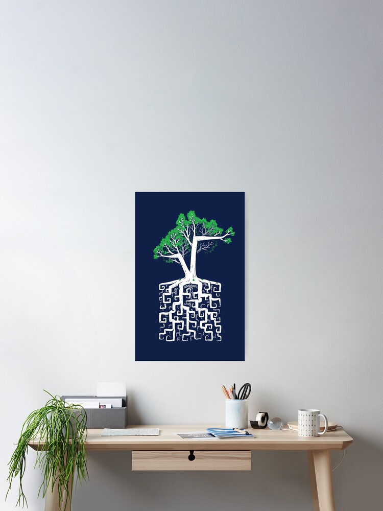 "Square Root" Poster for Sale by c0y0te7 | Redbubble