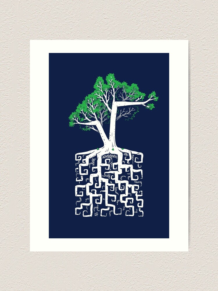 "Square Root" Art Print for Sale by c0y0te7 | Redbubble