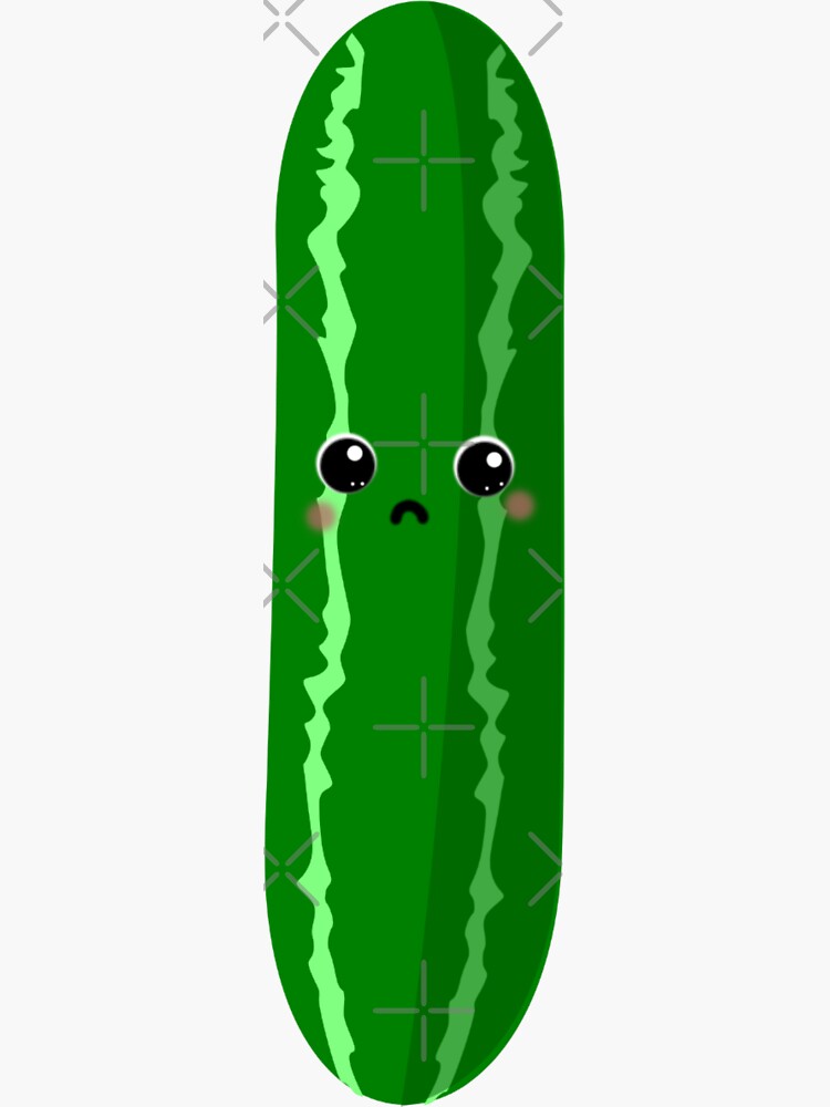 "Sad Pickle" Sticker by Lauralori | Redbubble