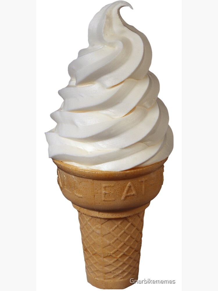 "Mr whippy ice cream" Poster for Sale by Gnarbikememes | Redbubble