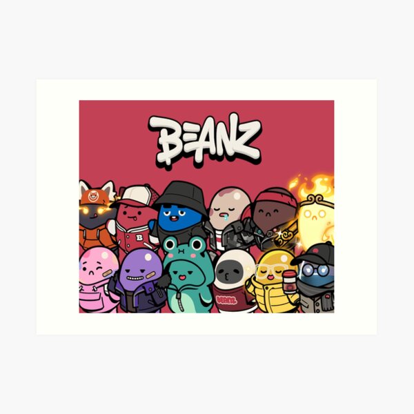 "Bean # - Beanz NFT " Art Print for Sale by byBEANZ | Redbubble