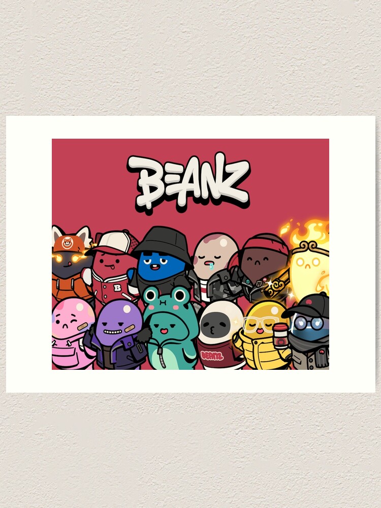 "Bean # - Beanz NFT " Art Print for Sale by byBEANZ | Redbubble