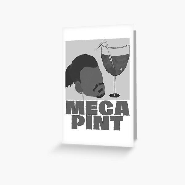 "Johnny Depp Mega Pint Meme" Greeting Card by vanrao | Redbubble
