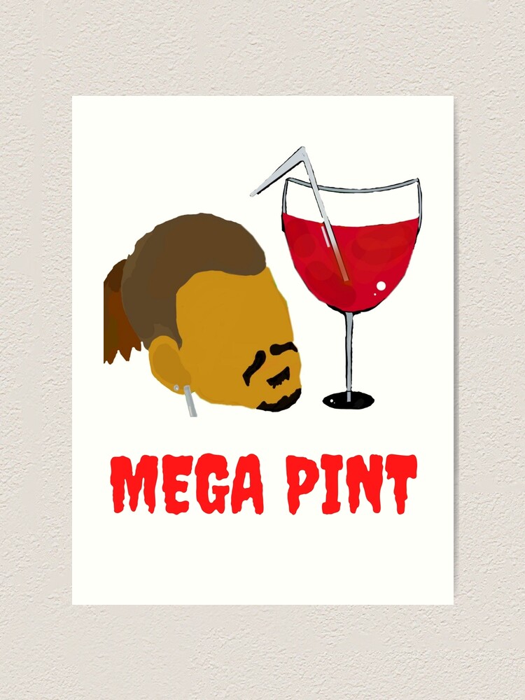 "Johnny Depp Mega Pint Meme" Art Print for Sale by vanrao | Redbubble