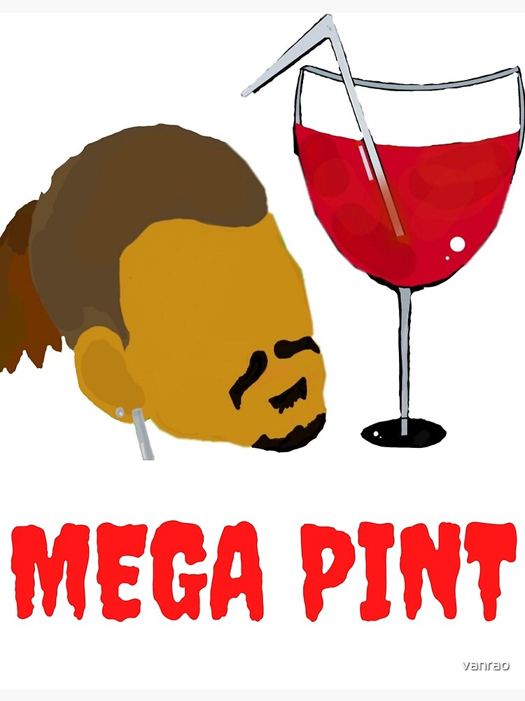 "Johnny Depp Mega Pint Meme" Art Print for Sale by vanrao | Redbubble