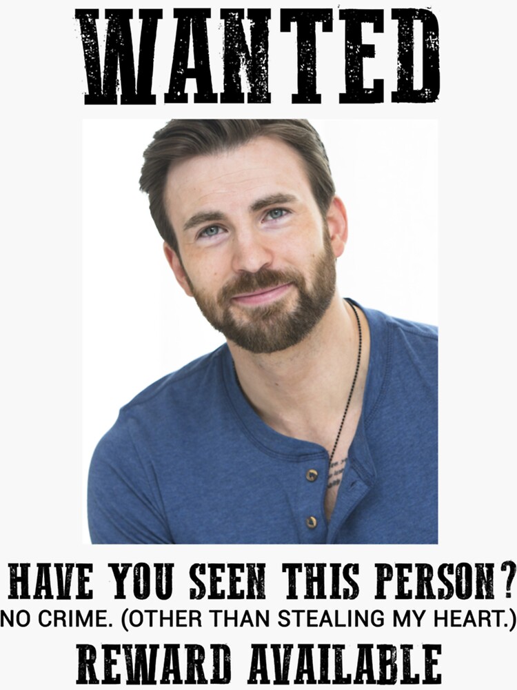 "Chris Evans" Sticker by Danab4242a | Redbubble