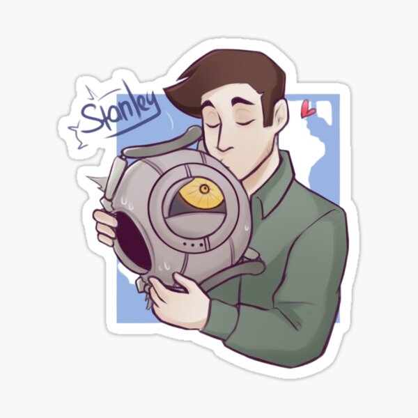 " stanley parable, stanley parable game sticker" Sticker by ...