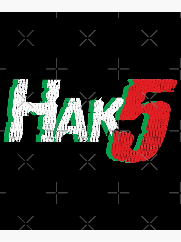 "HAK5" Poster for Sale by illustrassimo | Redbubble